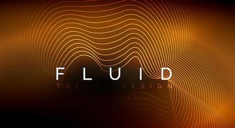 Premium Vector Digital Flowing Wave Particles Abstract Background