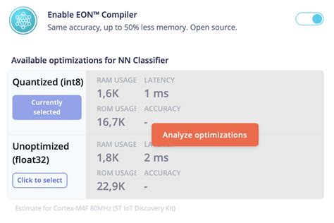 stm32 final elf binary is 60 times bigger than expected report bugs edge impulse