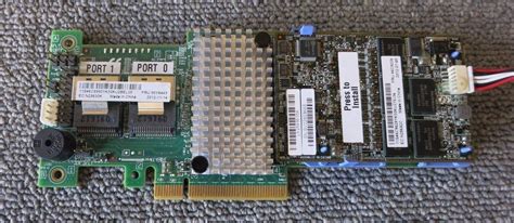 Ibm 90y4449 Serverraid M5110 Sas Sata Controller 46c9029 Memory Flash Battery