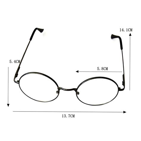 Round Circle Metal Frame Eyeglasses Original Clear Grandado