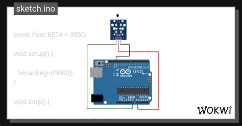 Simulasi Sensor Ntc Wokwi Esp32 Stm32 Arduino Simulator
