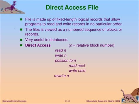Ppt Chapter 11 File System Interface Powerpoint Presentation Free