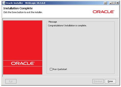 instalación de weblogic server 11g r1 10 3 6 en windows 64 bit kiú