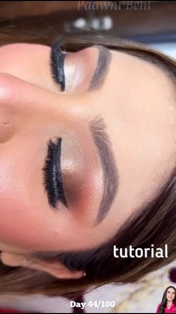 Easy Bridal Eye Makeup Tutorial Youtubeshorts Trendingshorts Eyemakeup