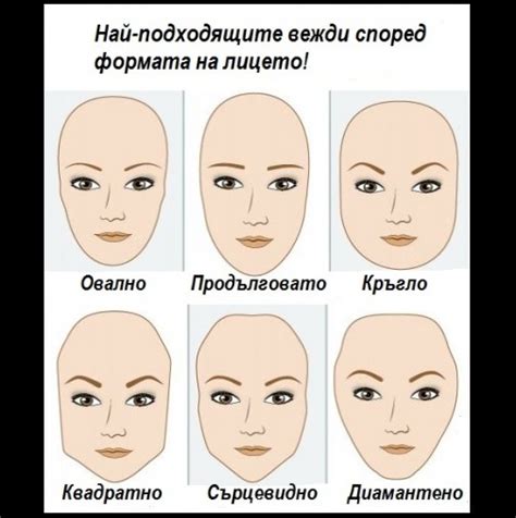Ето коя форма на веждите ще ви отива най много според лицето ви За Жената