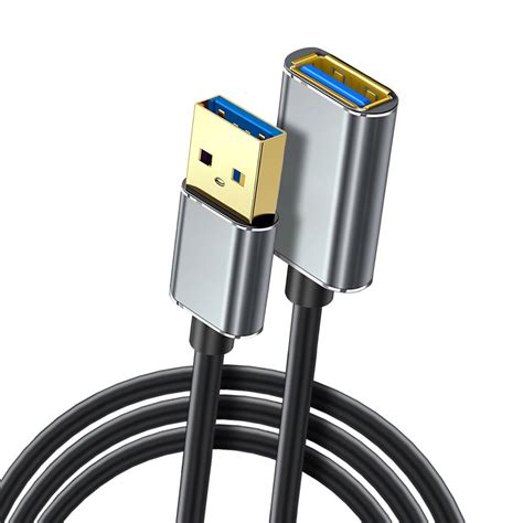 Usb30 Extender Cable 3ft Aluminum Alloy Shielded Connectors Super