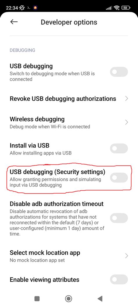 requires android permission write secure settings while running adb
