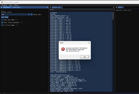 can t run game · issue 230 · xaranaktu fifa 23 live editor · github