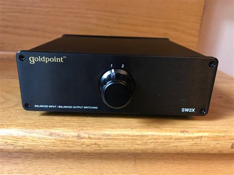 Goldpoint Input Balanced Stereo Switching Control SW X I For Sale US Audio Mart