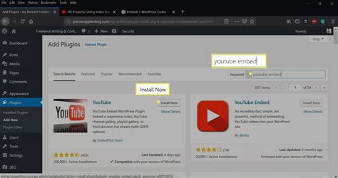 How To Embed A Youtube Video Into Your Wordpress Blog