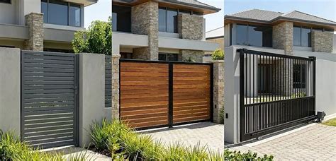 25 Boundary Gate Design Ideas For Modern Homes