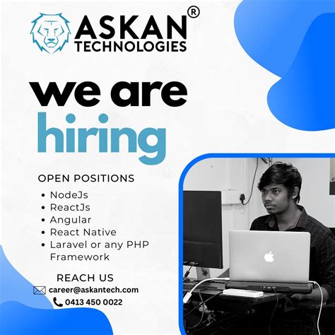 Meenakshi Devi Ganesh On Linkedin Askanteam Hiringimmediately Askantechnologiespondicherry