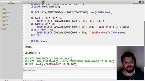 Mysql Timeago Fonksiyonu Youtube