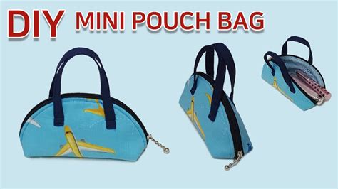 Diy Mini Pouchmini Pouch Tutorial미니파우치 만들기귀여운 화장품파우치초간단 파우치만들기30분