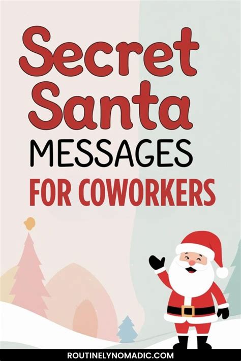 Short Funny And Cute Secret Santa Messages Sayings And Captions