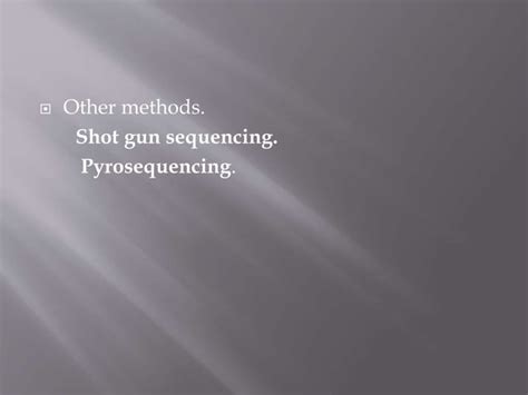 Dna Sequencing Ppt Dna Sequencing Ppt