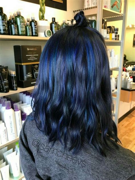 Pin By Nekohl Sawtelle On Blue Hair Inspiration Blue Ombre Hair Hair