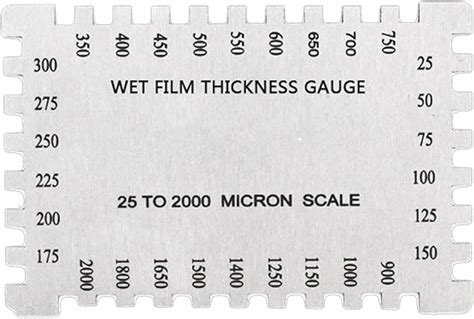 Stainless Steel Hexagonal High Precision Wet Film Thickness