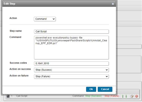 deploying an uninstall script lansweeper community 62023