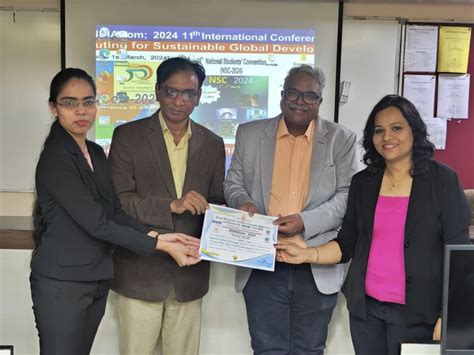 Indiacom Bvicam Fashiontech Research Collaboration Sakshi Shete