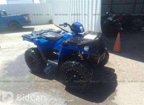 2020 Polaris Sportsman 450 H O 4xasea502la272256 Bid History Bidcars