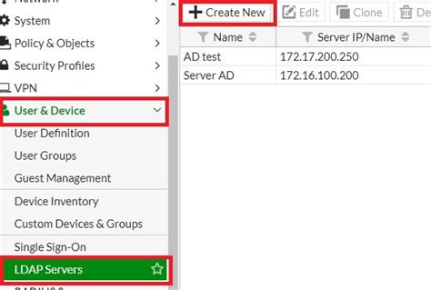 Forti LAB Captive Portal With Fo Rtigate And Active Directory Account