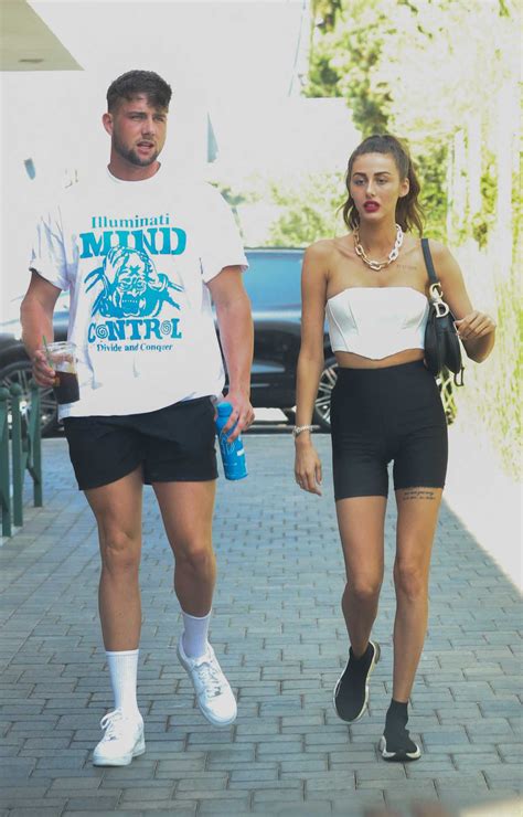 Chloe Veitch In A Red Bikini On The Beach In Dubai 01252021