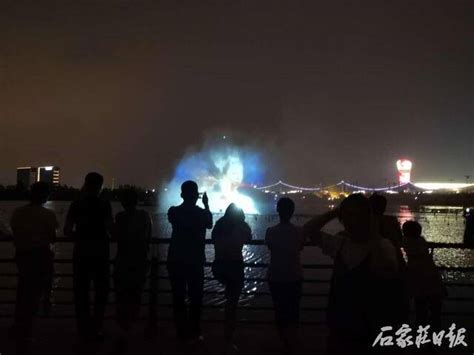 石家庄滹沱河生态区将再次惊艳 水景喷泉和灯光秀9月4日起开放景观