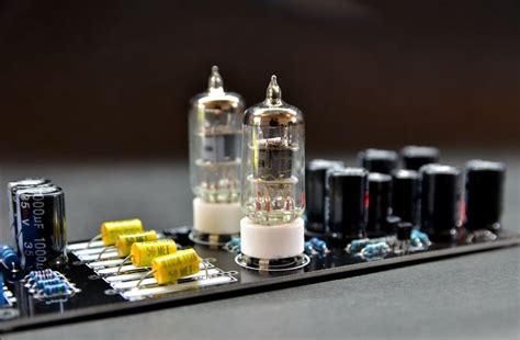 Finished 6j1 Or 6ak5 Tube Preamp Stereo Hifi Diy Board With Tubes