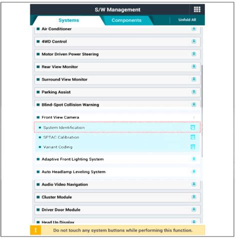 Hyundai Tucson Nx4 Front View Camera System Variant Coding Front View Camera System