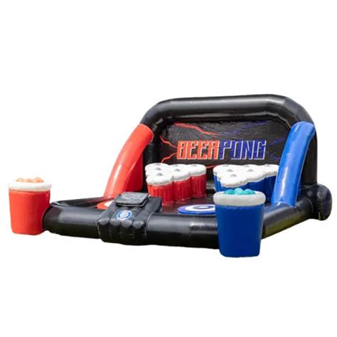 interactive beer pong outdoor inflatable rentals