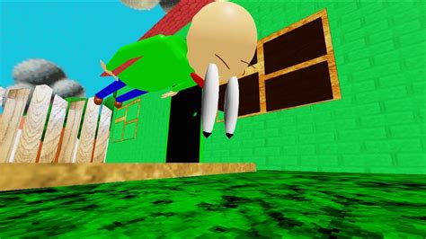 Baldi Touches Grass Youtube