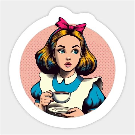 Alice In Wonderland Alice In Wonderland Sticker Teepublic
