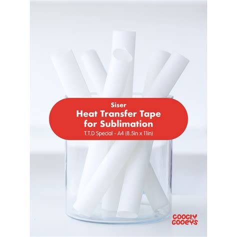 Siser Craft Pack T T D Special Heat Transfer Tape For Sublimation Iron