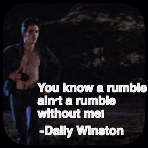 The Outsiders Dally Winston Quotes
