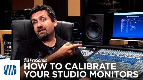 PreSonusHow To Calibrate Your Studio Monitors YouTube