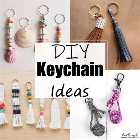 16 Diy Keychain Ideas Done All Sands