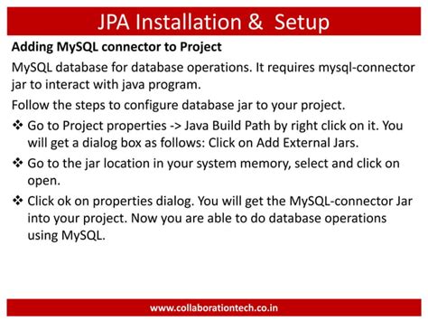 Introduction To Jpa Framework Pptx Databases Computer Software