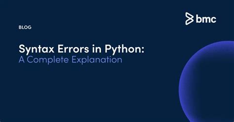 Subhasish Sarkar Ss On Linkedin Syntax Errors In Python A Complete Explanation Stackify