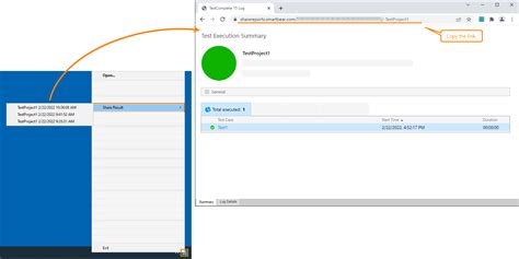 Sharing Test Results Testexecute Documentation