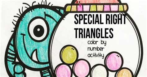 Special Right Triangles Color By Number Mrs Newell S Math
