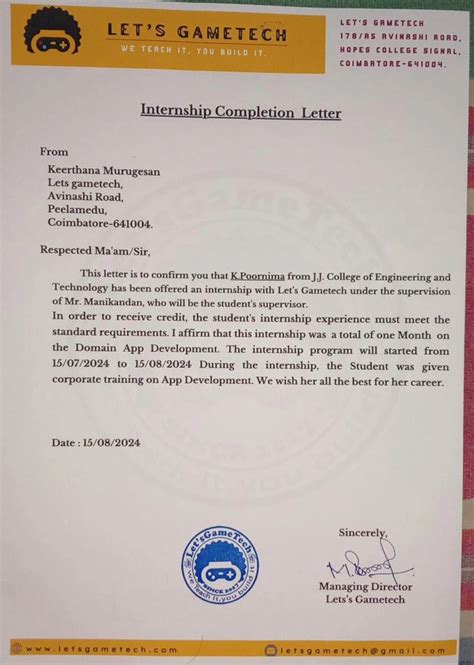 Poornima Kesavan On Linkedin Letsgametech Cbe