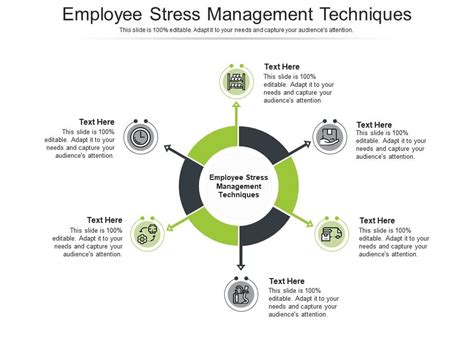 Employee Stress Management Techniques Ppt Powerpoint Presentation Portfolio Clipart Cpb
