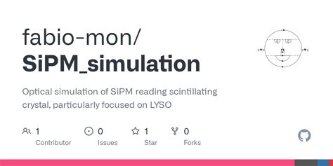 Github Fabio Mon Sipm Simulation Optical Simulation Of Sipm Reading Scintillating Crystal