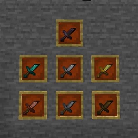 Short Swords Clear Pvp Combat Minecraft Bedrock Texture Packs