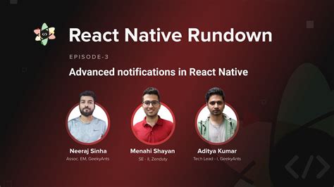 Advanced Notifications In React Native React Native Rundown Episode