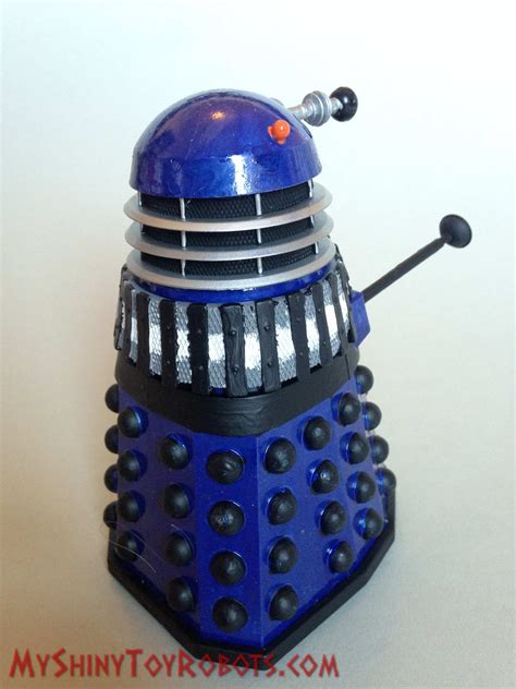 My Shiny Toy Robots Custom Figure Promotional Blue Classic Dalek