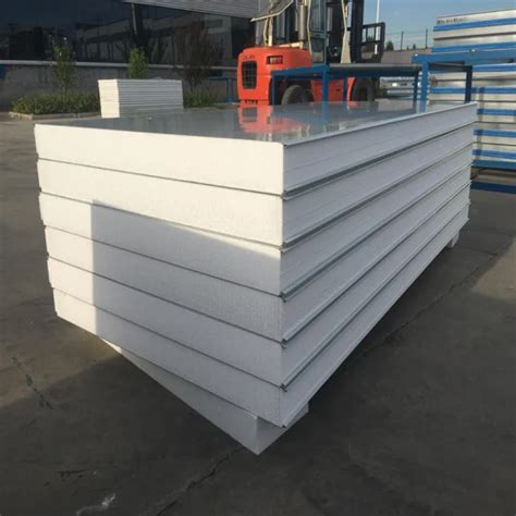 Structural Wall Panel Fire Proof Sound Proof Rock Wool Eps Sandwich