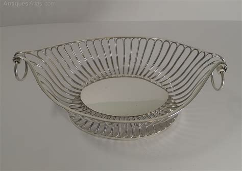 Antiques Atlas Antique Silver Plated Bread Basket C1880