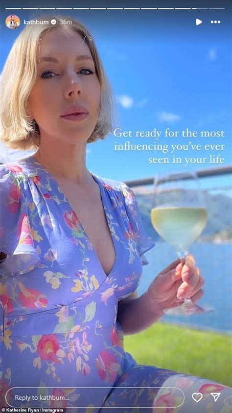 Katherine Ryan Shows Off Her Jaw Dropping Figure In A Tiny Mismatched